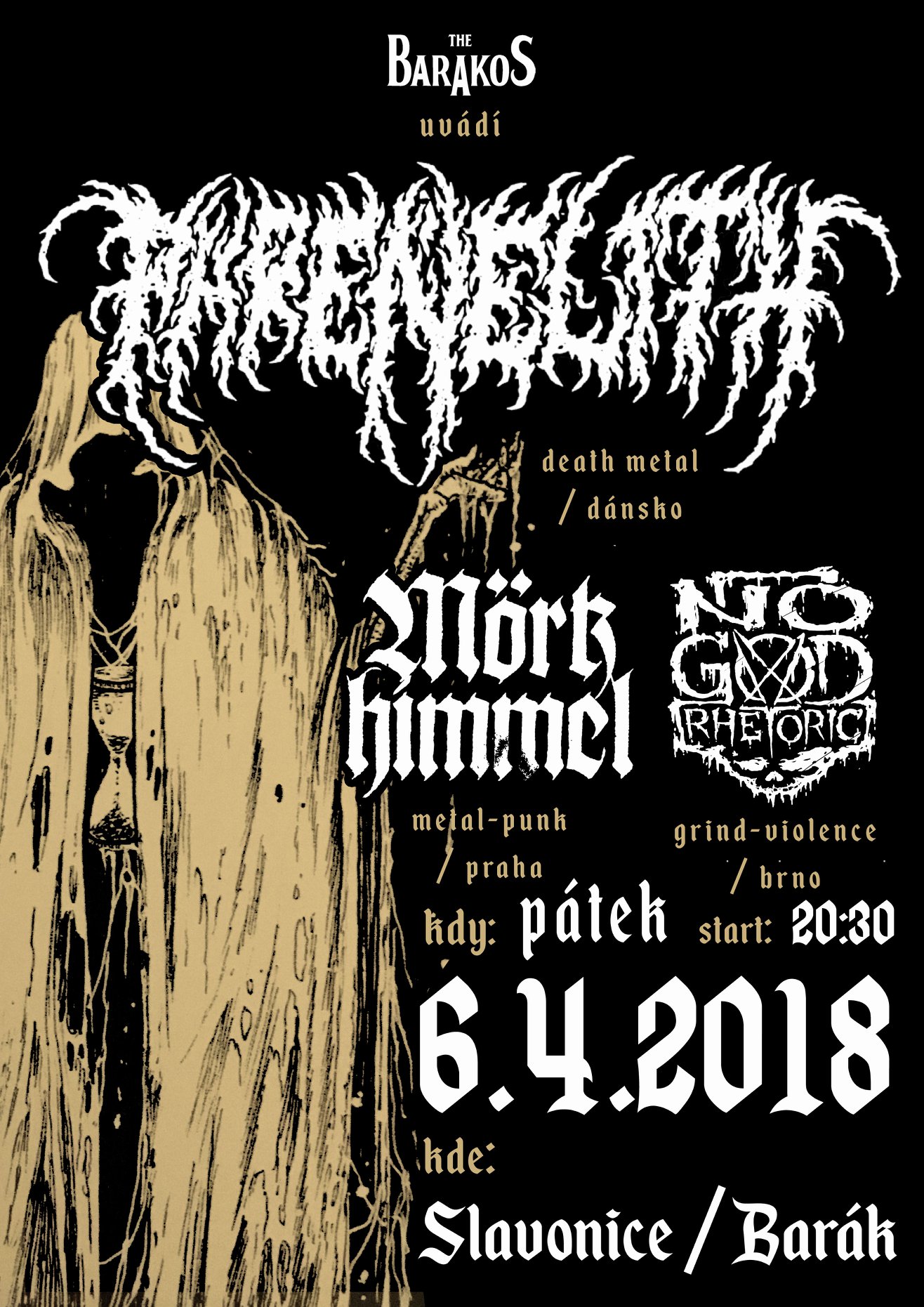 Phrenelith: Desolate Endscape repress update and April mini-tour — Me ...