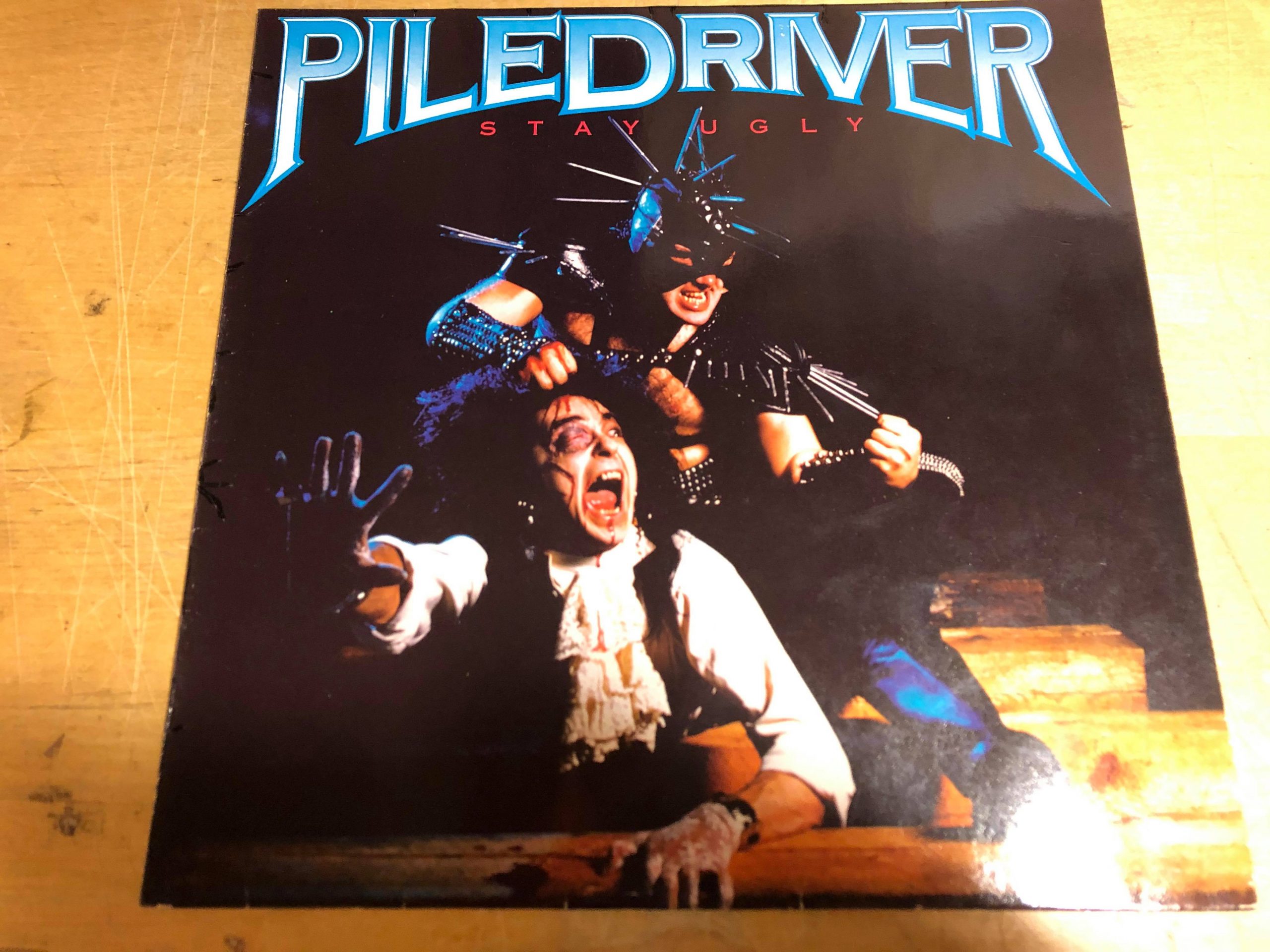 Piledriver - Stay Ugly LP — Me Saco Un Ojo Records